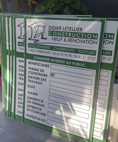Affichage du permis de construire sur chantier : les obligations